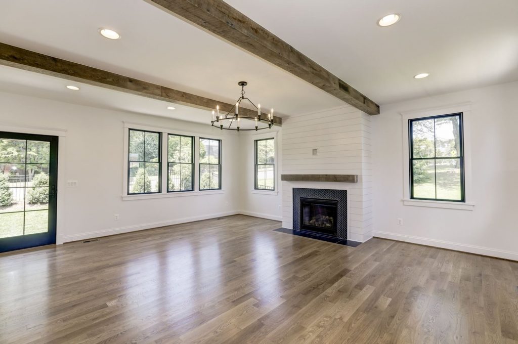 Reclaimed Wood Box Beam - Gray - Sawmill Designs